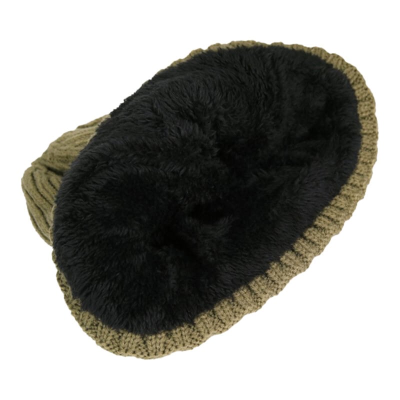 Beanie Muts Heavy Knit Blauw | Veteranenshop